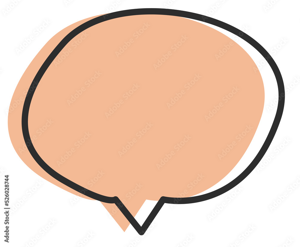 message box speech bubbles. Blank empty vector speech bubbles. Cartoon ...