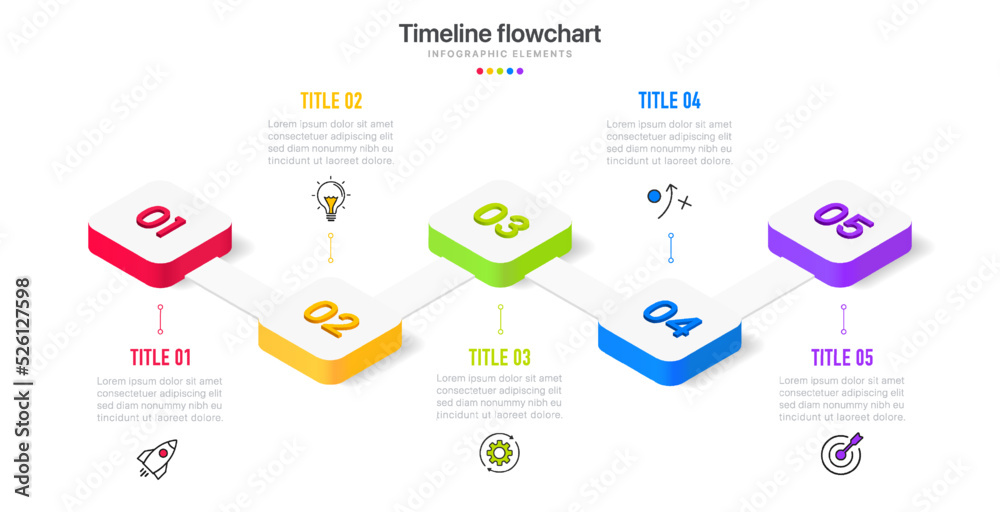 Timeline 3d infographic design with options or steps Infographics for ...