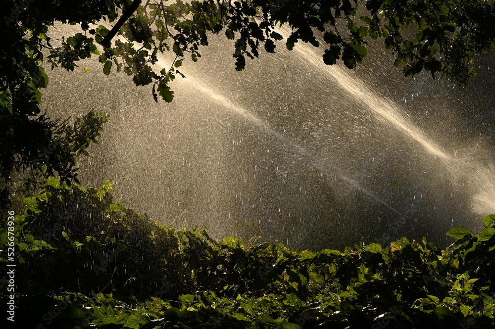 L'eau précieuse du canal de provence Stock Photo | Adobe Stock