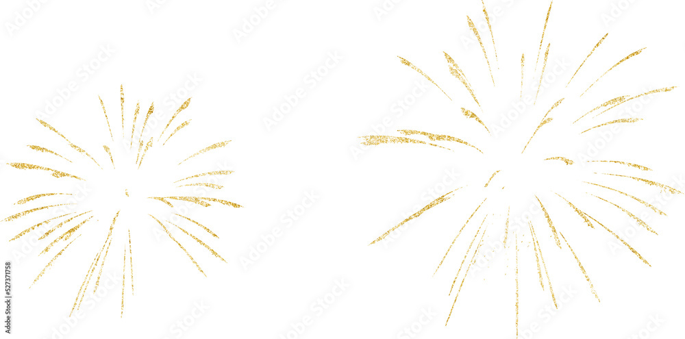 Golden firework texture, thin stroke lines. Isolated png illustration ...