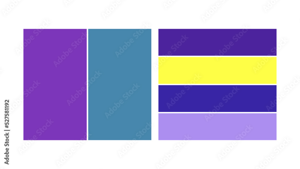 primary and secondary color palette Stock Vector | Adobe Stock