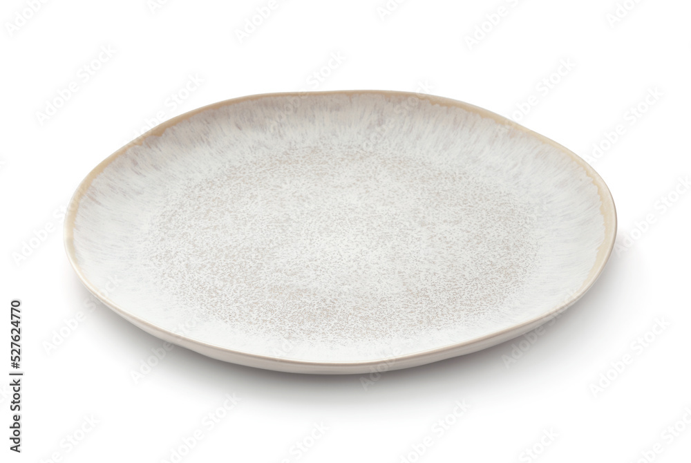 Empty trendy handmade ceramic dish Stock Photo | Adobe Stock