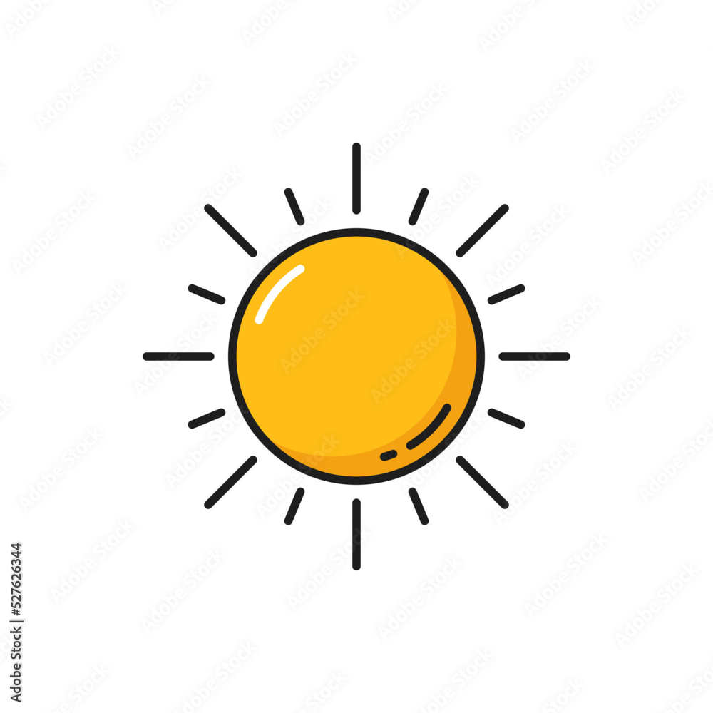 Sun Weather Icon
