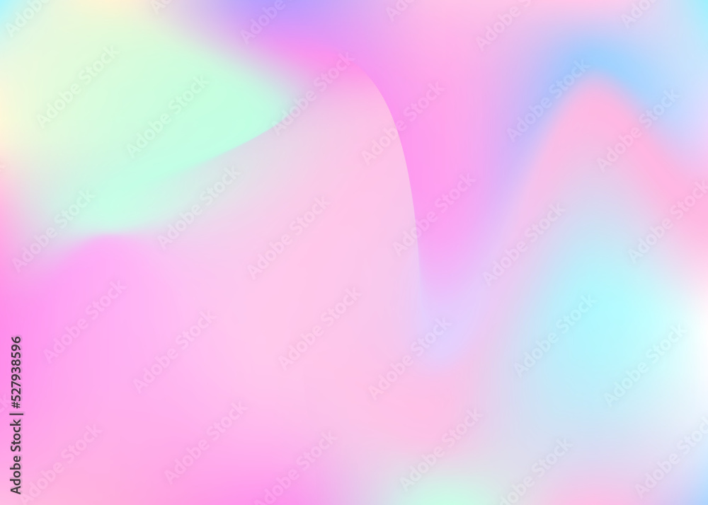 Iridescent Background. Violet Soft Texture. Trendy Paper. Holographic ...