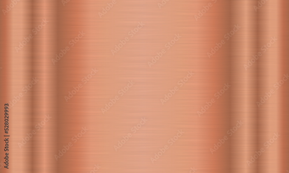 Metallic Surface. Copper metal abstract technology background with ...