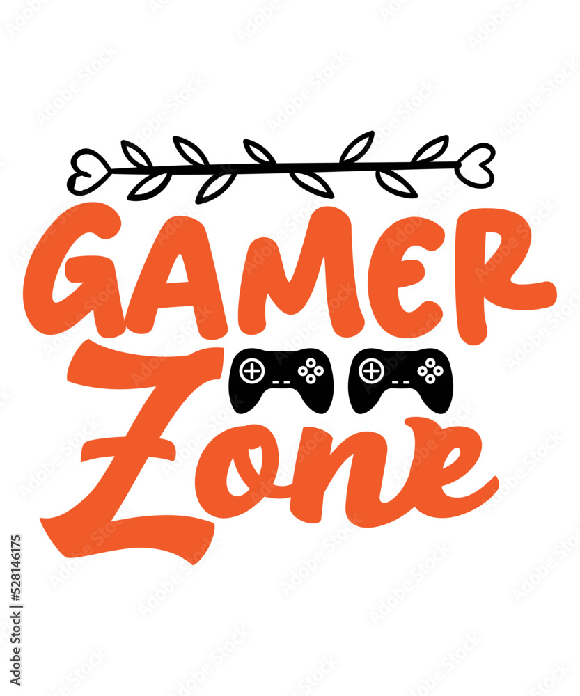 Image vectorielle Stock Gamer SVG Bundle, Video Game SVG Bundle, Gaming ...