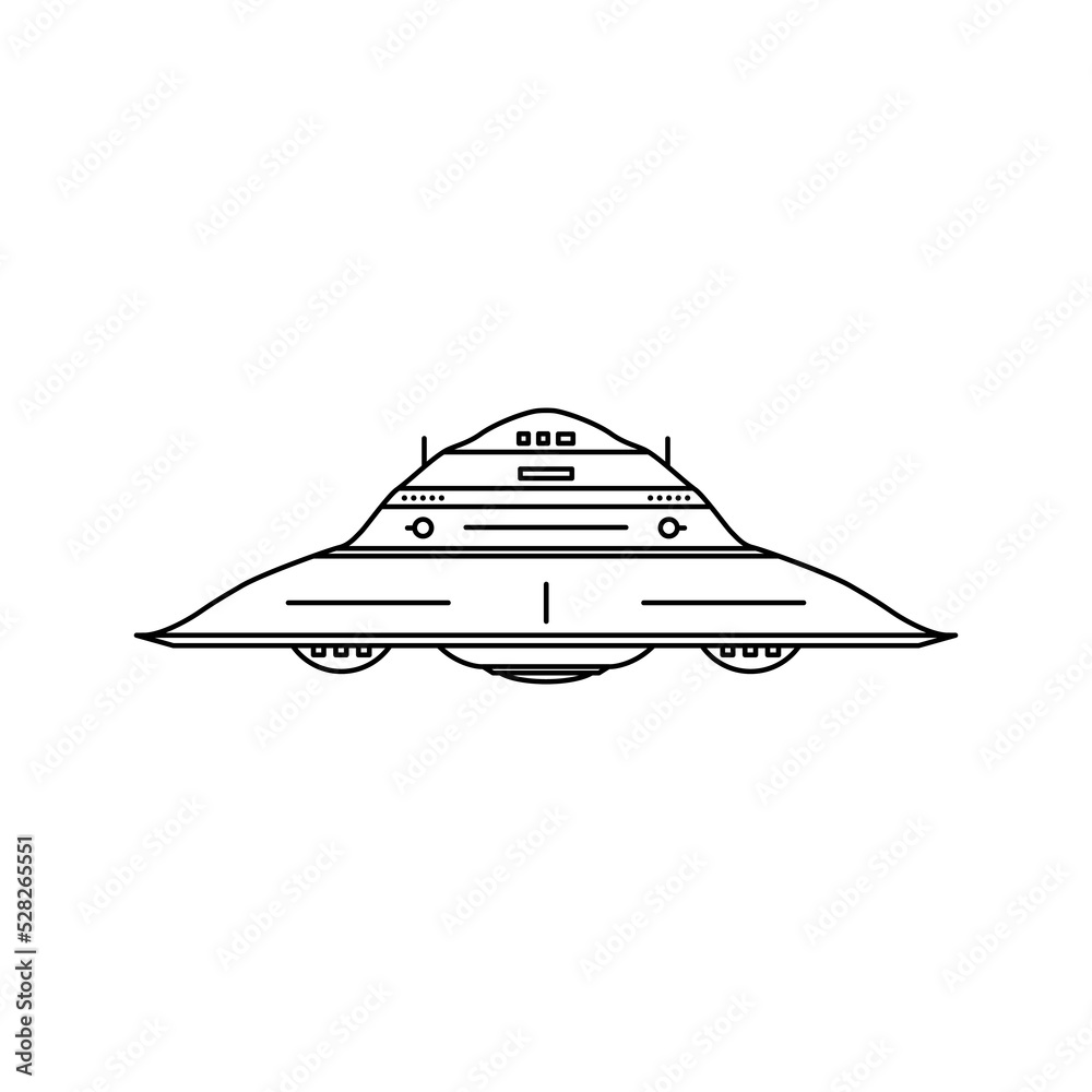 Alien ship UFO logo icon sign sketch Secret German nazi prototype ...