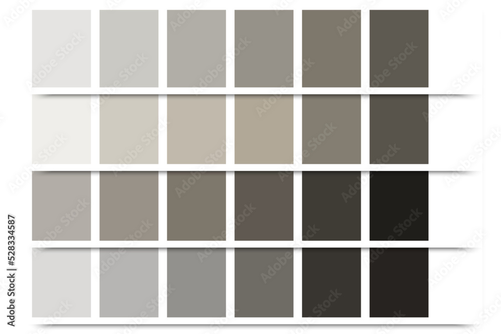 gray palette. Pastel color abstract room design. Pastel colors. Space ...