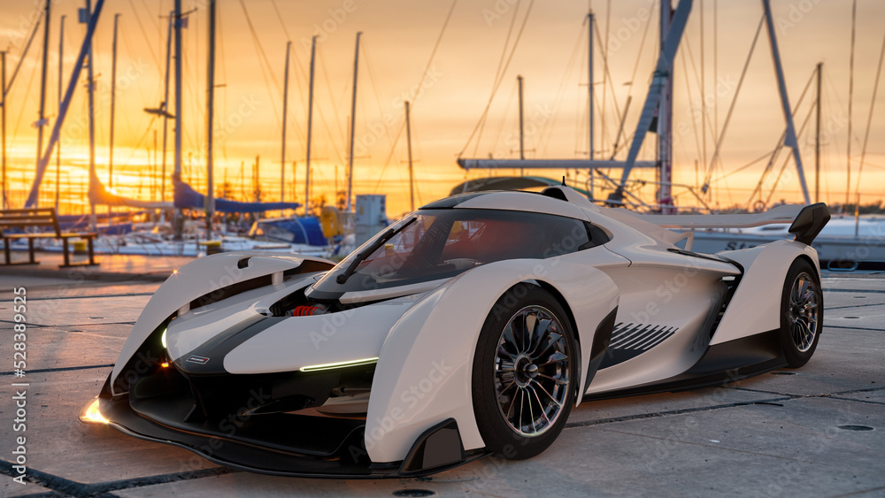 McLaren Solus GT - New Ultra-rare Single Seater Hypercar Stock Photo ...