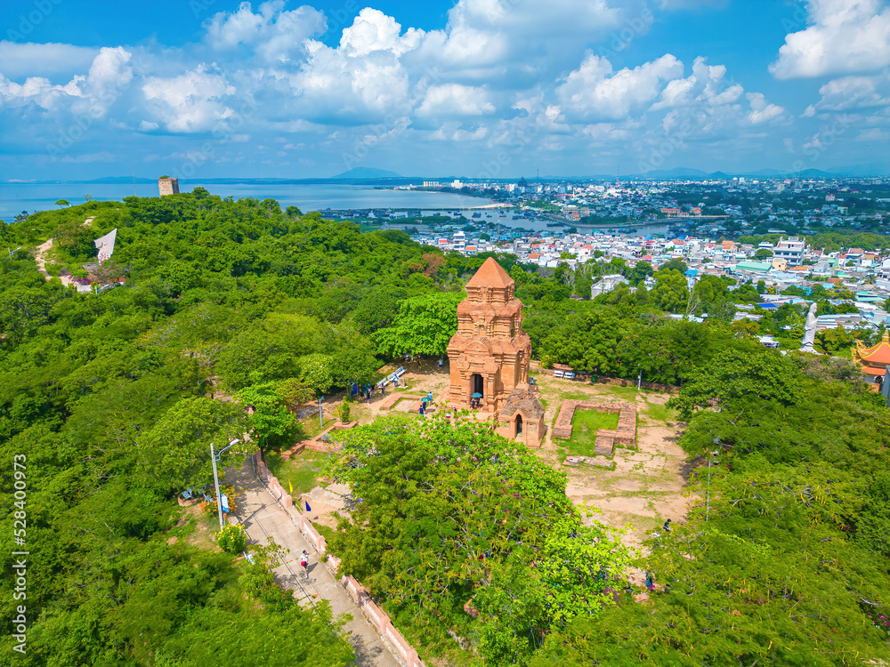 Po Sah Inu is a Champa temple tower in Phan Thiet City, Binh Thuan ...