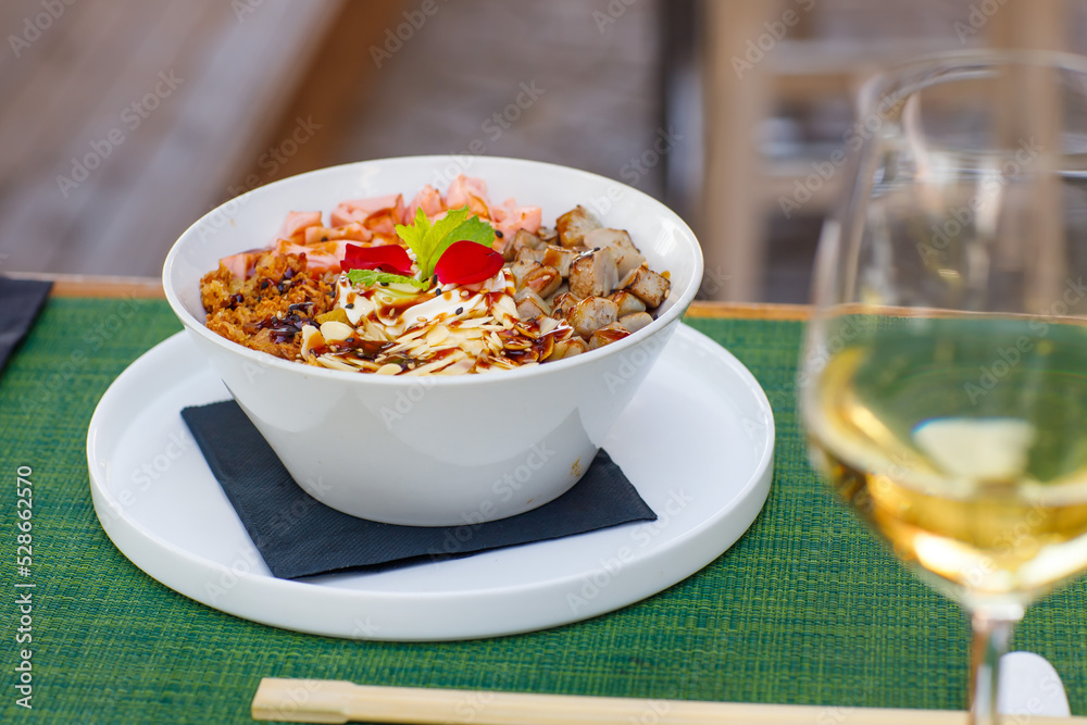 sushi, food, fish, seafood, meal, dinner, chopstick, horizontal ...