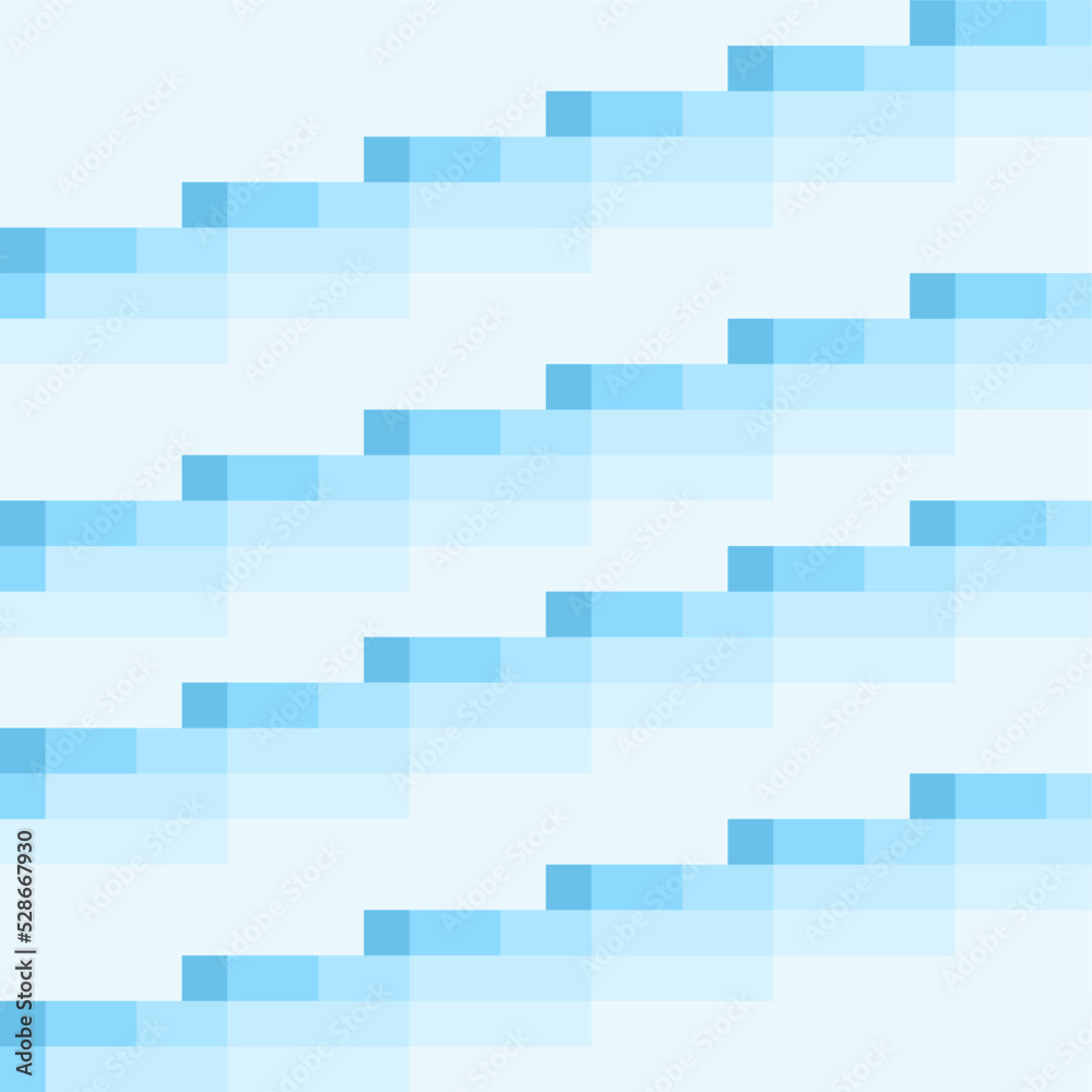 Pixelated Signal Scan Texture, Light Blue Background Stock Vector ...