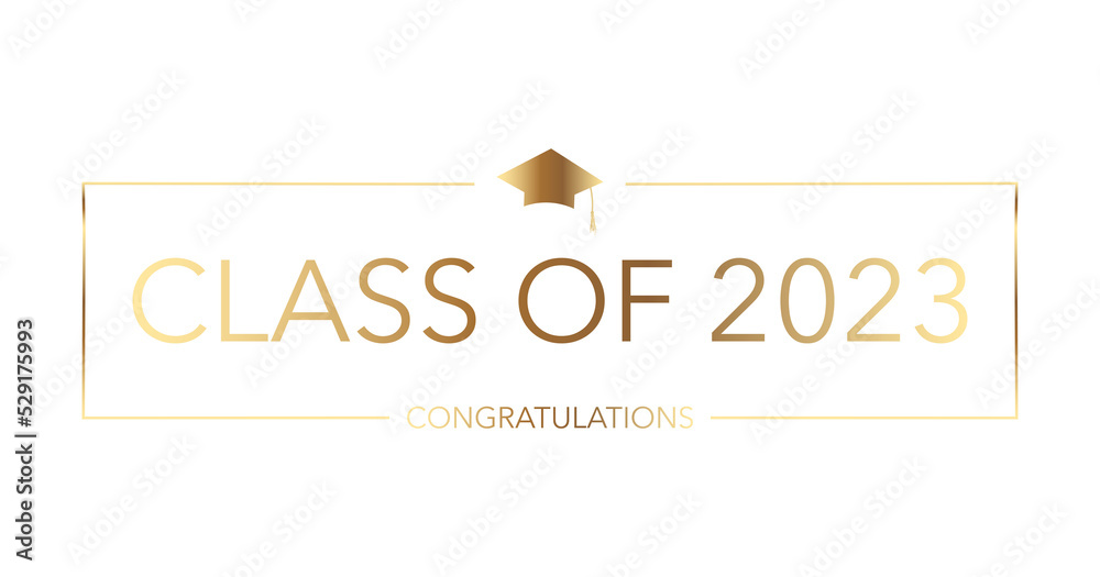 Class of 2023 png Stock Illustration | Adobe Stock