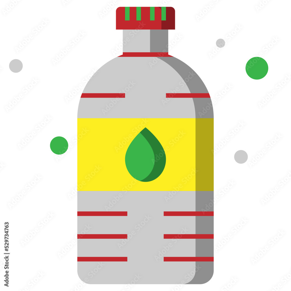 Water flat icon, pure and drinking concept 128x128 pixel perfect icon ...