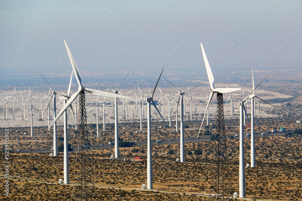 renewable wind energy power retro turbines rotary farm old fashioned ...