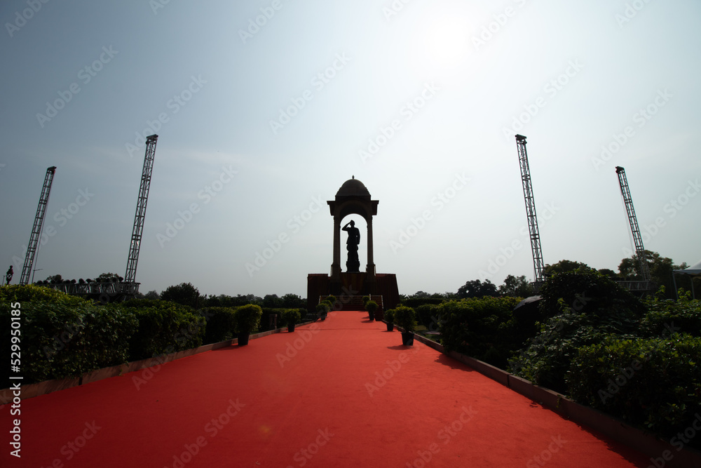 New Delhi, Delhi, India, 11 Sep 2022 - 28 Feet Tall Black Granite ...