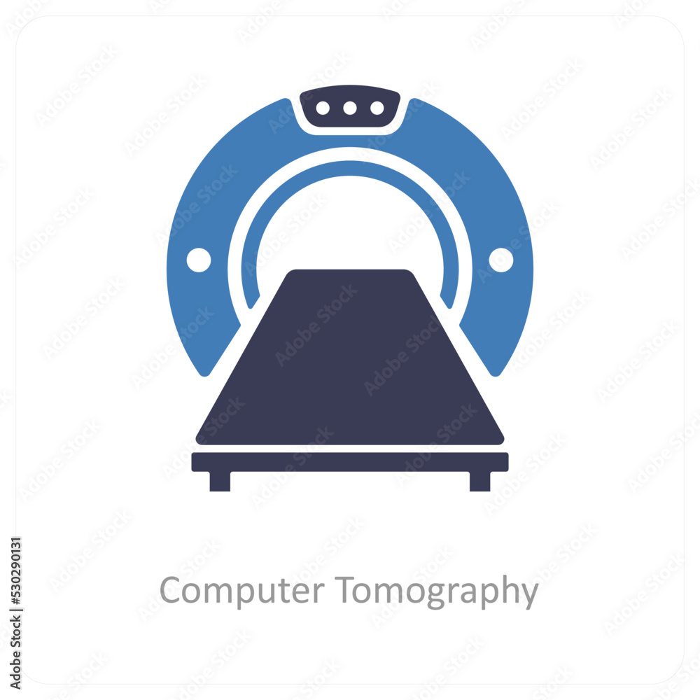 Computer Tomography Stock Vector | Adobe Stock