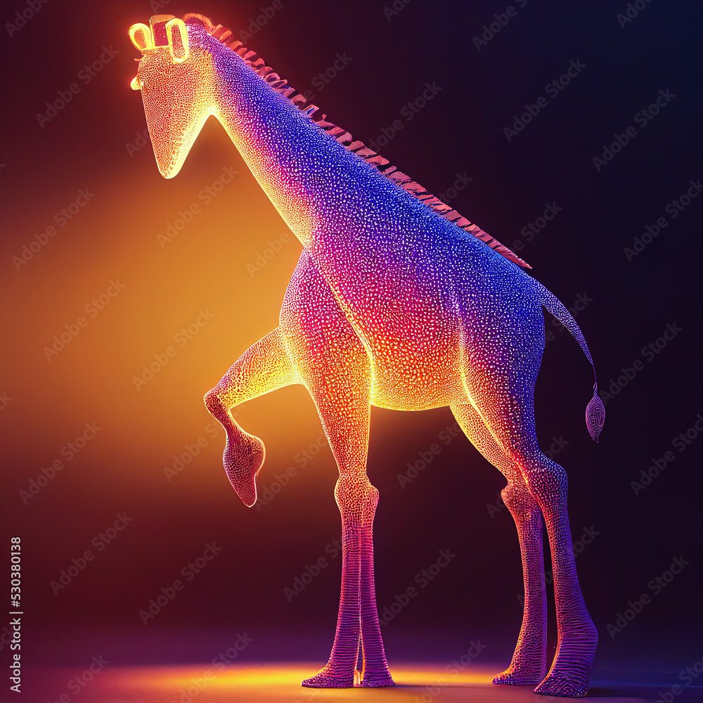 Beautiful giraffe. Character Design. Concept Art Characters. Book ...