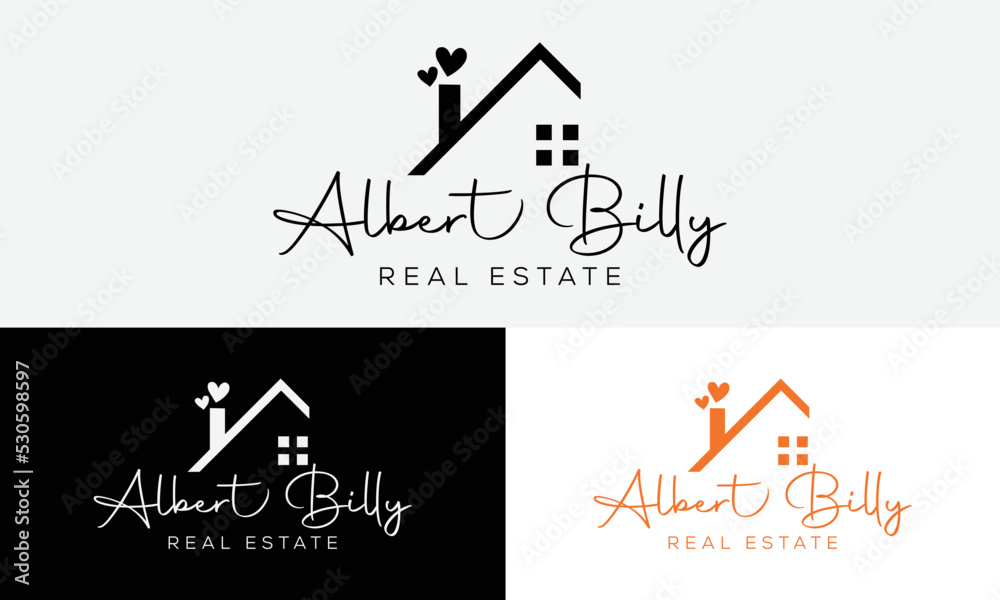 Building and Construction real estate logo design Vector template Stock ...