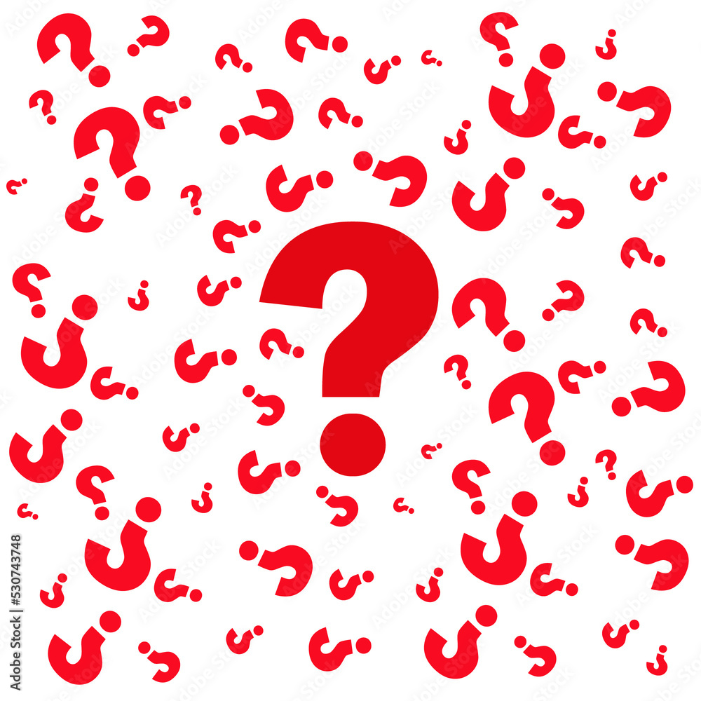 Red question mark, question mark symbol png for easily use on images ...