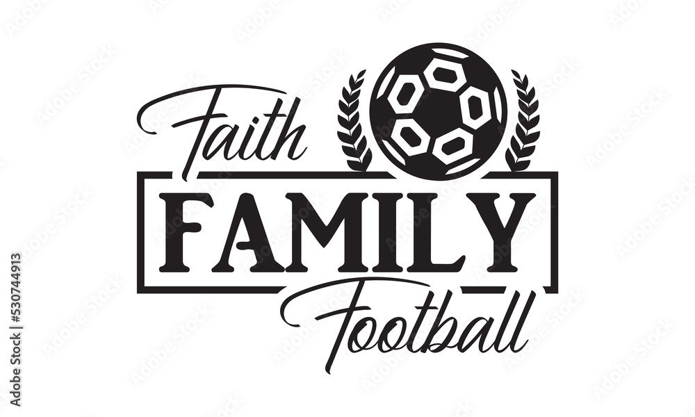 Football svg, Football SVG T-shirt Design Template SVG Cut File ...