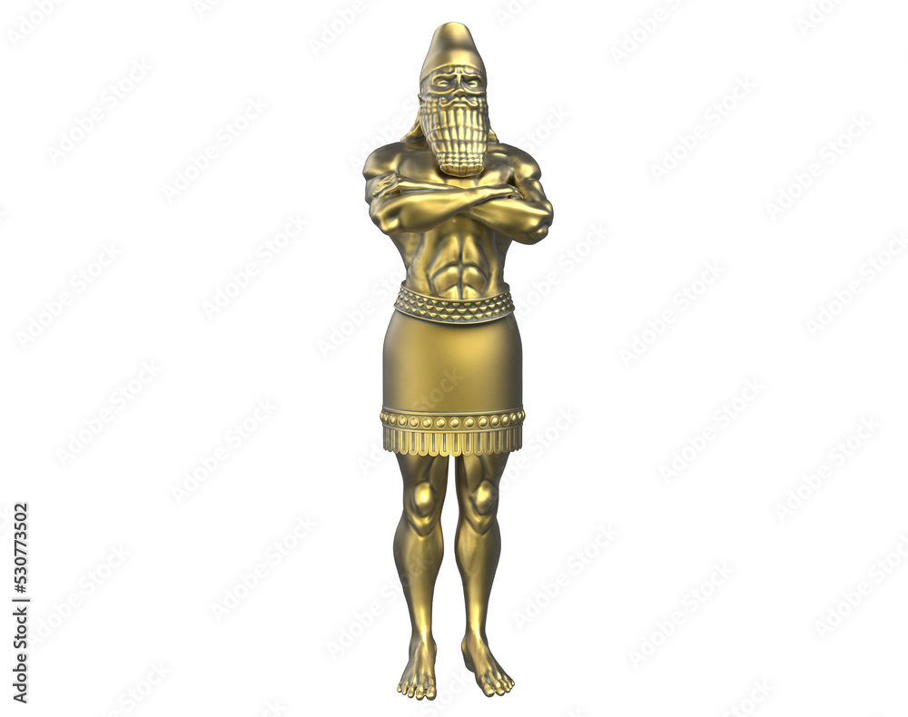 Gold Golden Statue Dream of King Nebuchadnezzar's (Daniel Prophecies ...