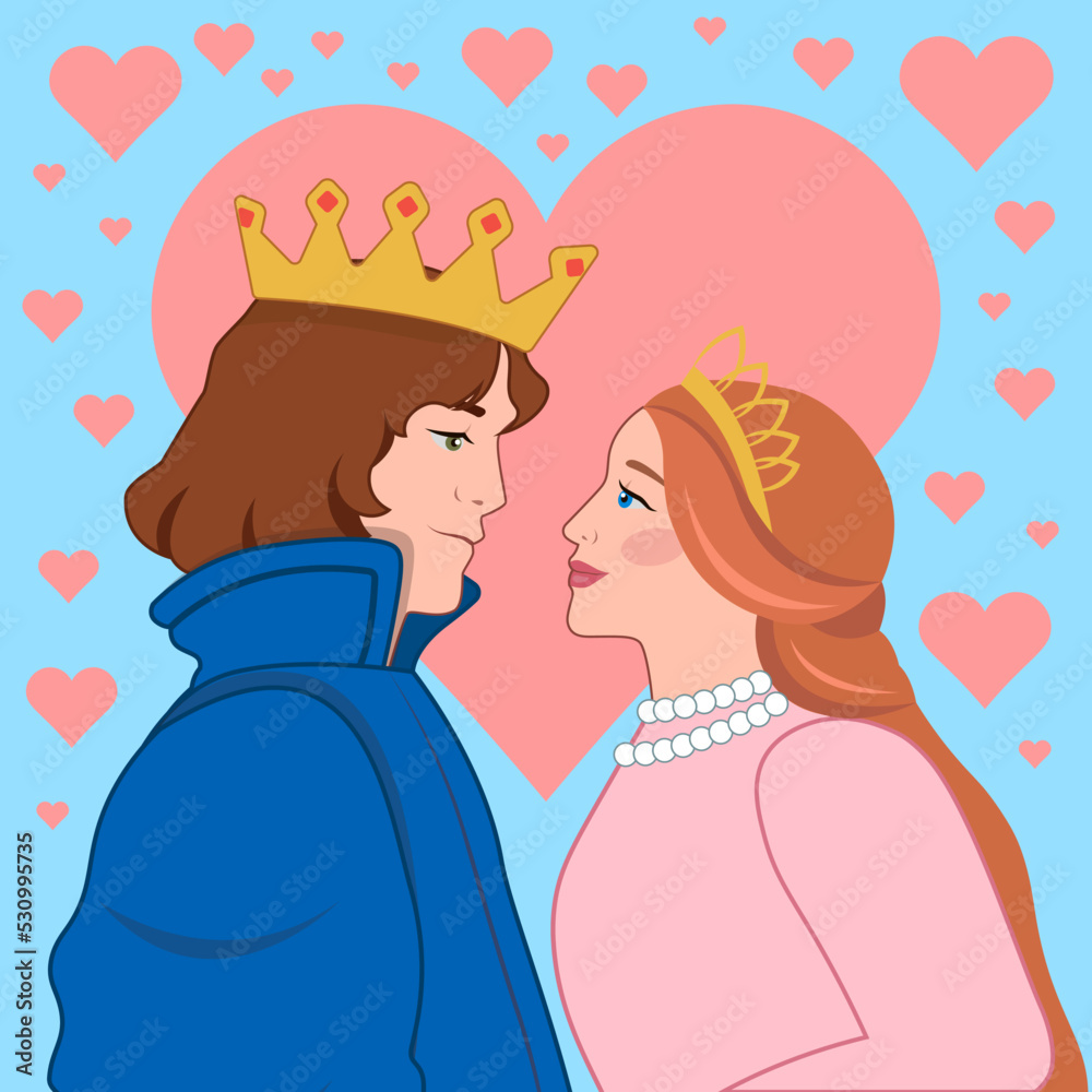 Prince And Princess In Love