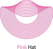 Pink Woman Abstract Line Drawing Free Stock Photo - Public Domain Pictures