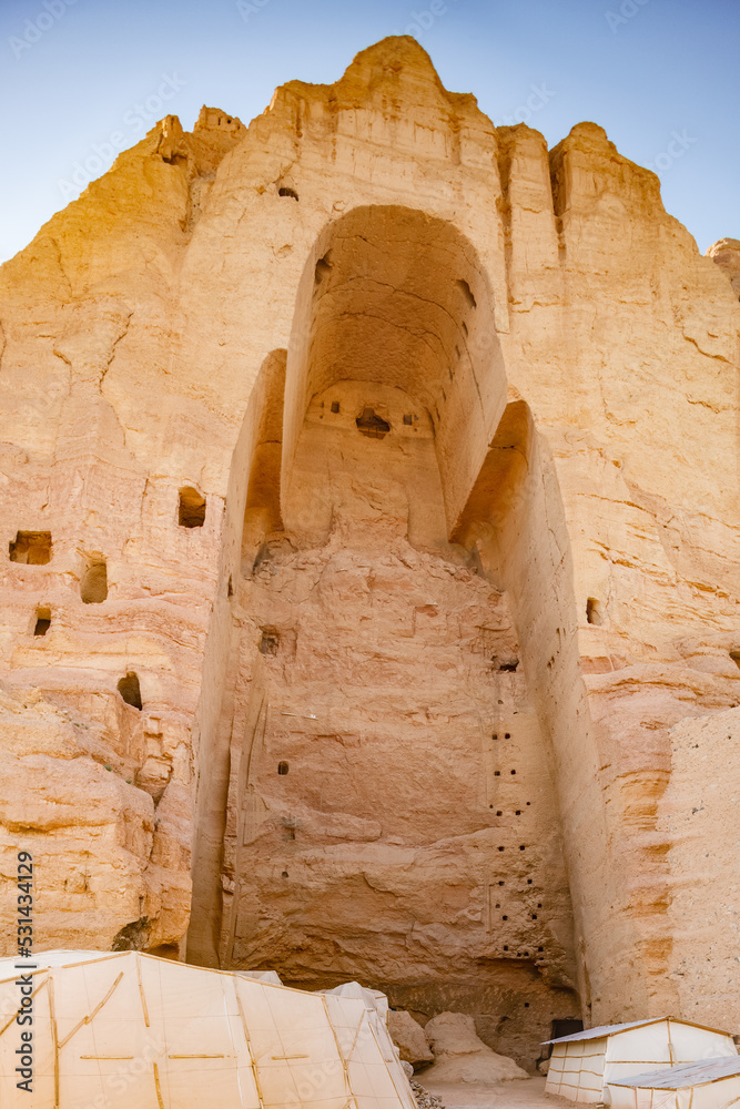 Afghanistan, Bamiyan (Bamian or Bamyan), cultural landscape and ...