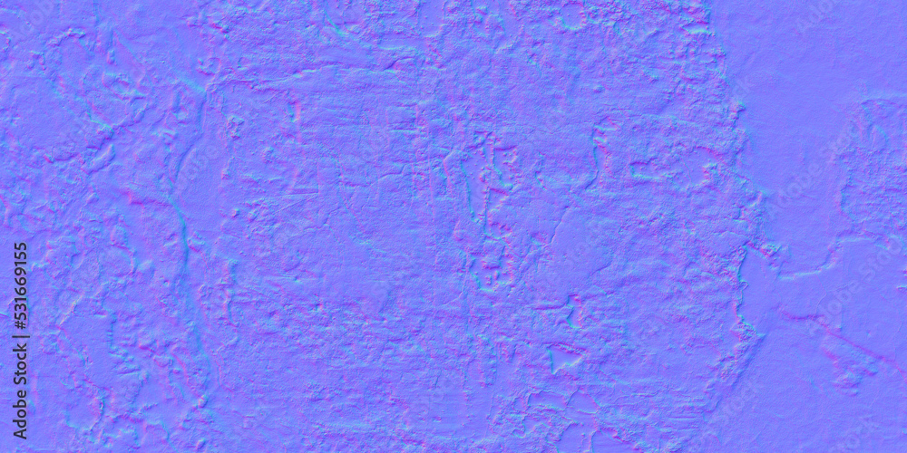 Normal Map for 3D programs wall, fabric,wood,metal texture background ...