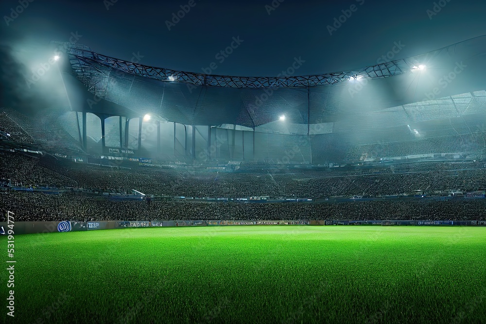 Stadium background Stock Illustration | Adobe Stock