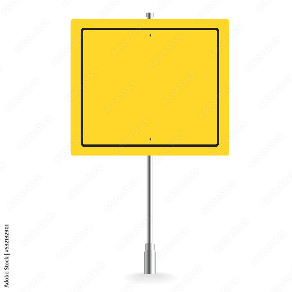 PNG. Road signs Street. png yellow plate road signs templates on ...