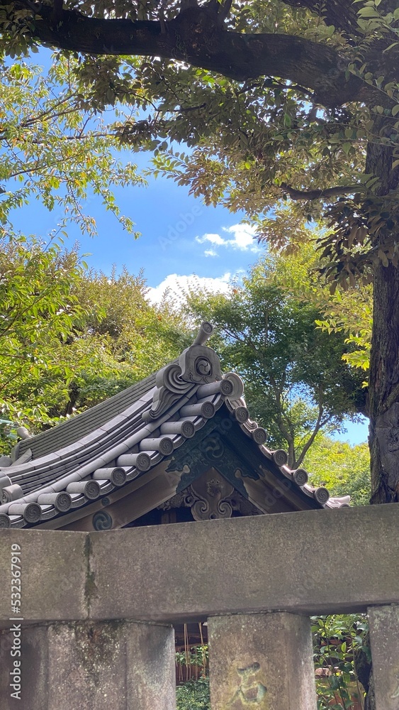 Beautiful rustic ancient look temple architecture of Buddhist temple ...
