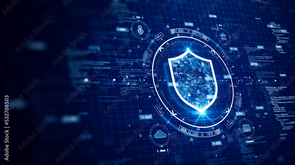 Cybersecurity Data Protection Digital Technology Concept Internet
