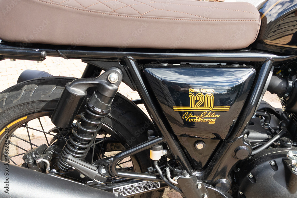 Royal Enfield GT interceptor 120 th motorcycle limited edition for ...