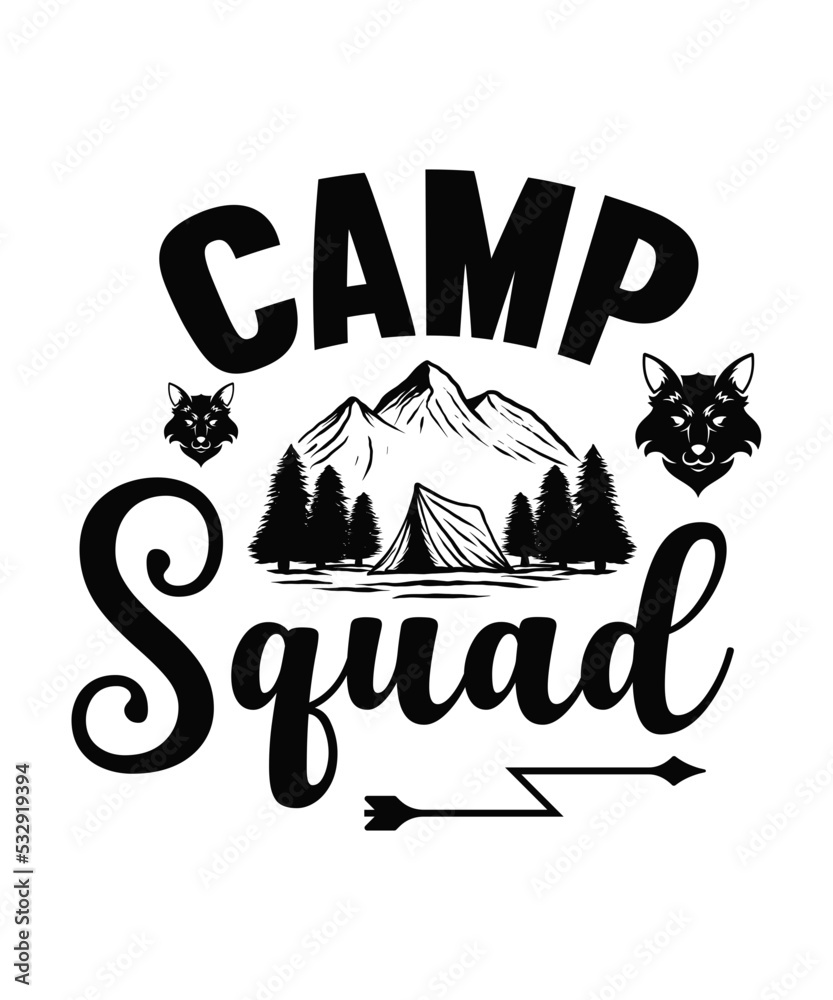 Camping Svg Bundle, Camp Life Svg, Campfire Svg, Dxf Eps Png ...