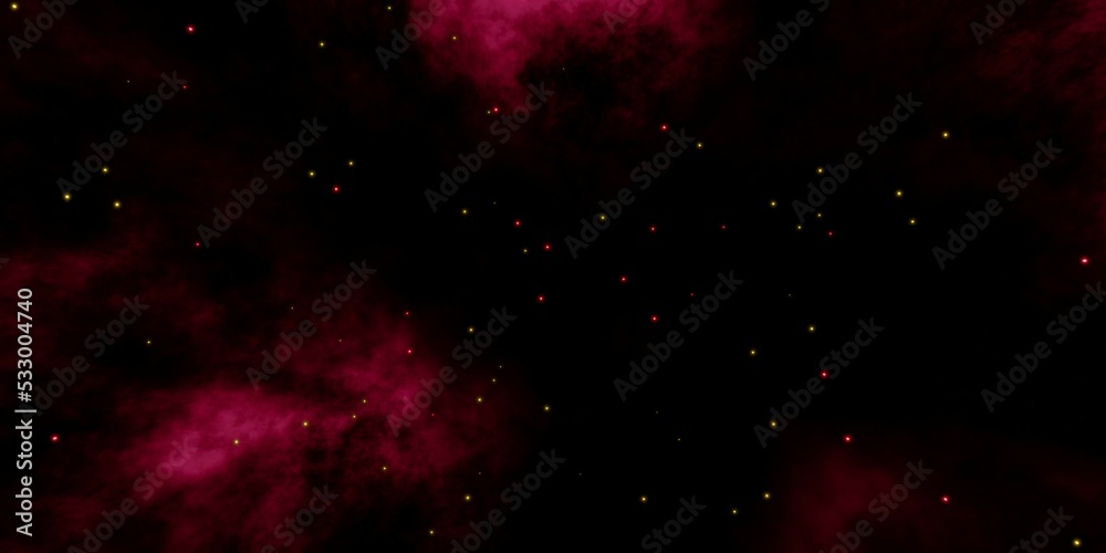 3D illustration of planetary nebula in 10k texture, background. Stock ...