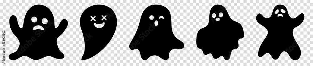 Ghost icons. Symbol for website design, logo, app, UI. Vector ...