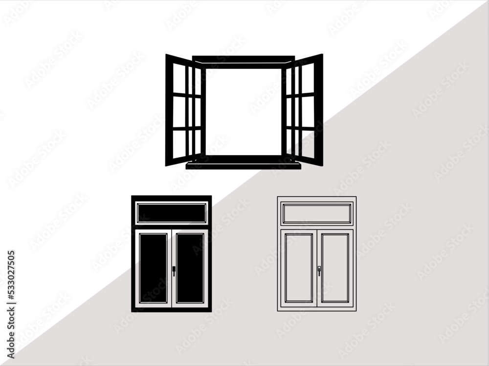 Stock-Vektorgrafik „Windows Bundle Svg, Windows svg, Window Frame Png ...