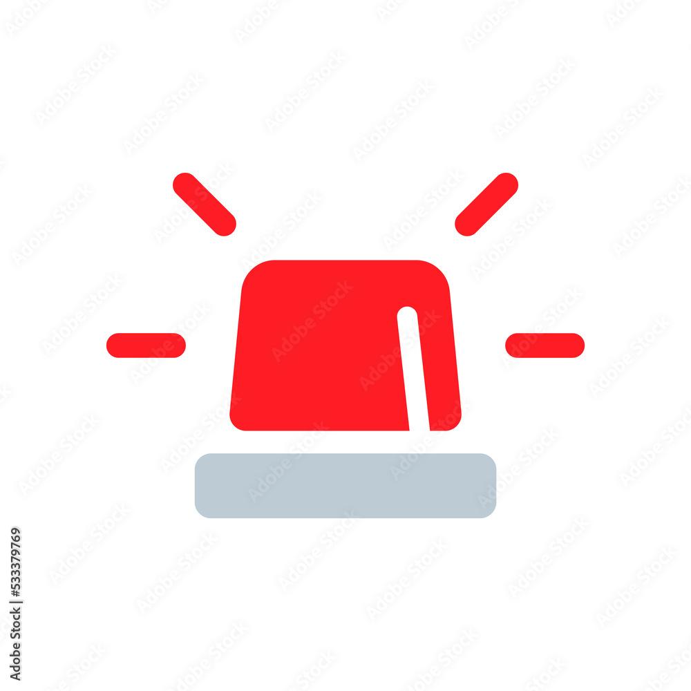 Emergency light symbol store