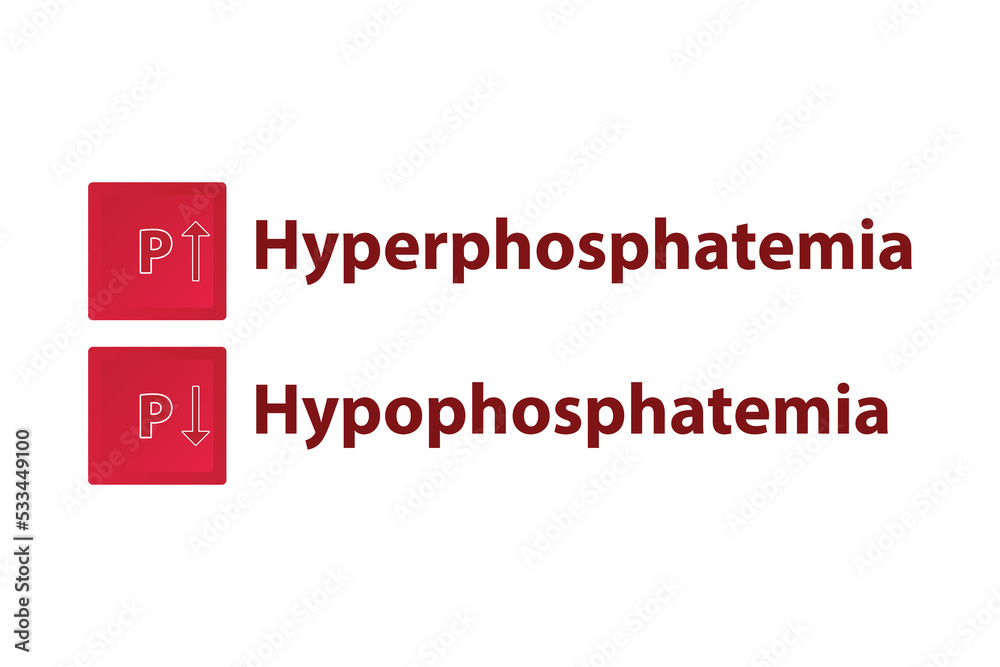 Hyperphosphatemia and Hypophosphatemia – Phosphorus P excess and ...