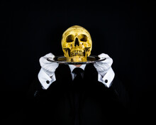 Skeleton Waiter Free Stock Photo - Public Domain Pictures