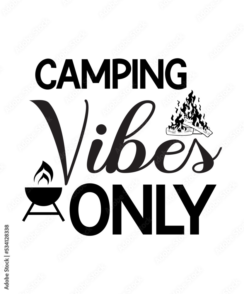 Стоковое векторное изображение «Camping SVG Bundle,Camping SVG,Camping ...