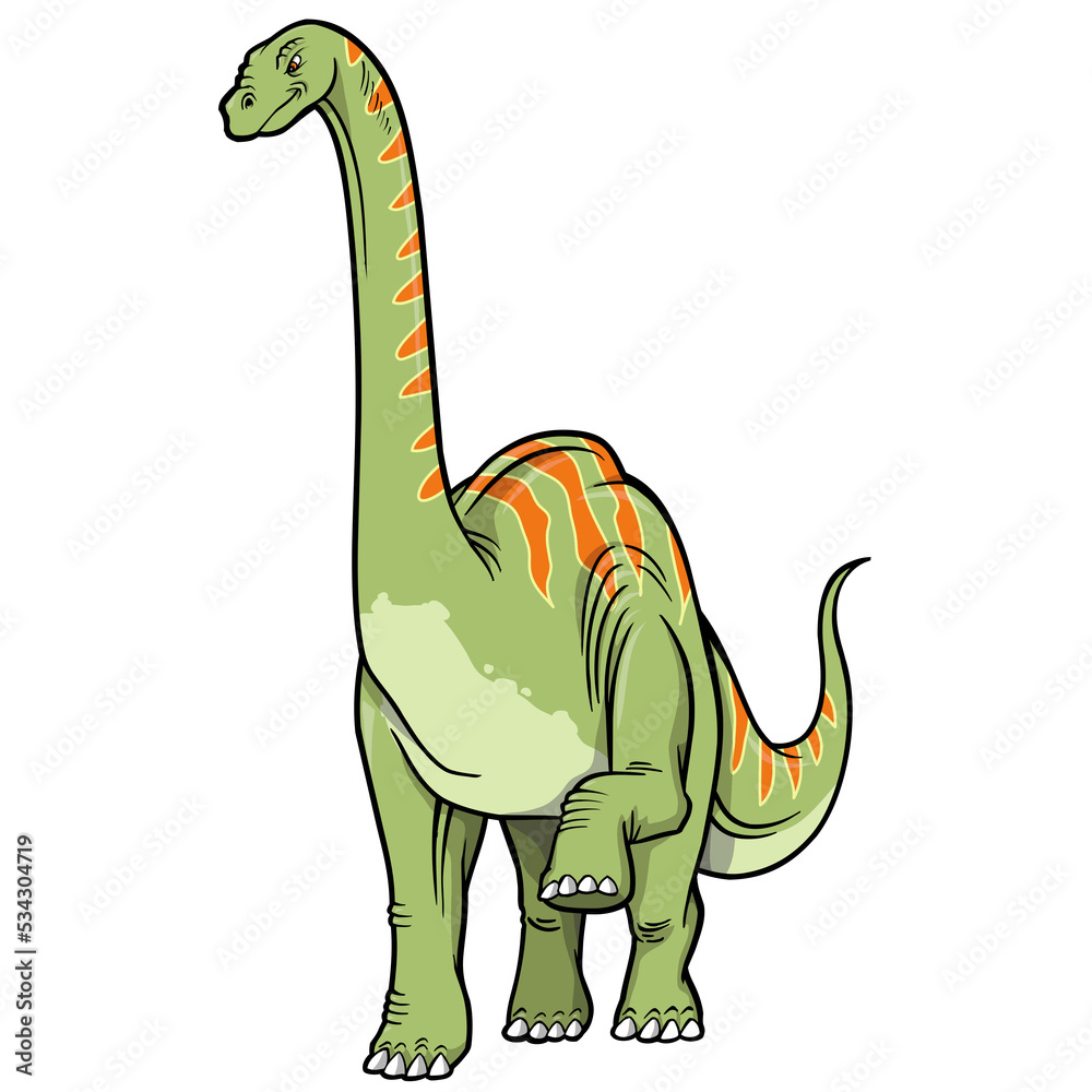 brontosaurus dinosaur PNG file with transparent background Stock ...