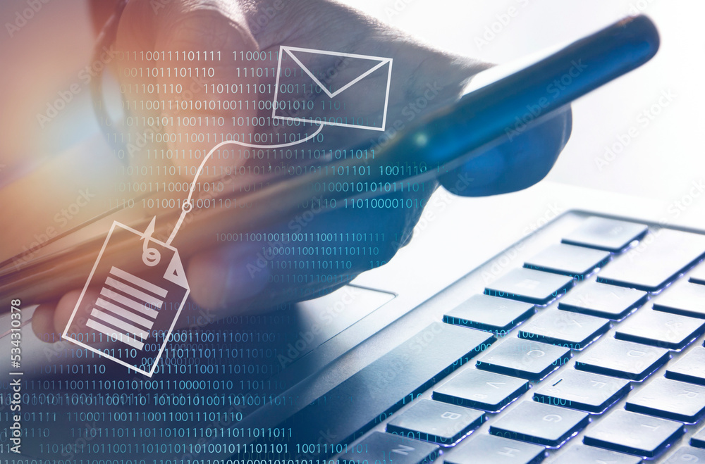 Cyber crime phishing mail serious threat to computer systems, Security ...