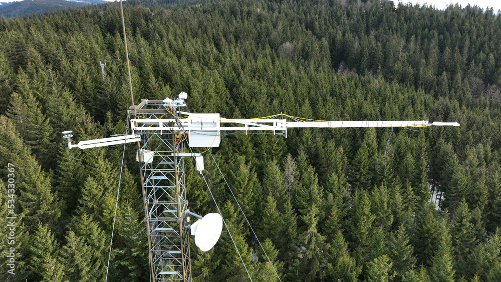 Station science technology atmospheric research drone aerial weather ...