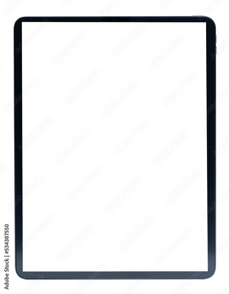 Modern tablet frame with screen space Stock Photo | Adobe Stock