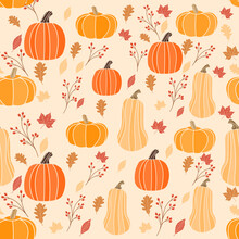 Thanksgiving Pumpkins Pattern Free Stock Photo - Public Domain Pictures