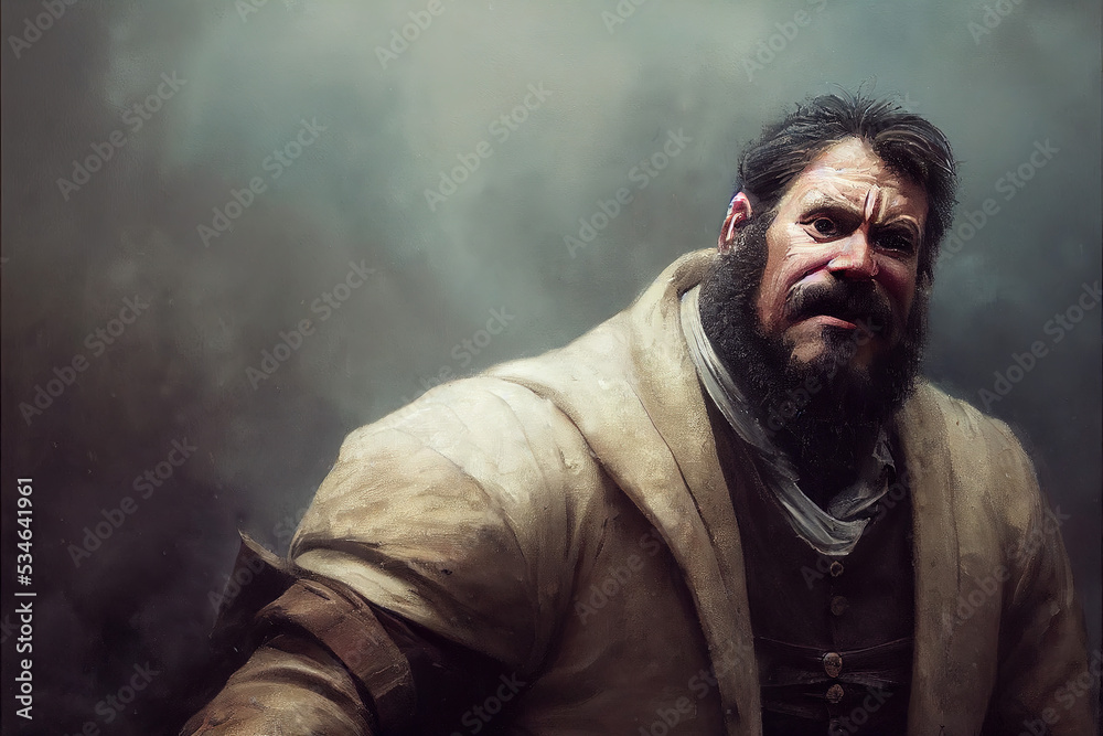 Medieval Male Character Prince King Butler Smith Carter Cook Chef ...