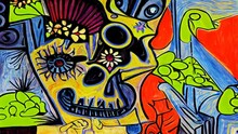 Picasso Skull Free Stock Photo - Public Domain Pictures